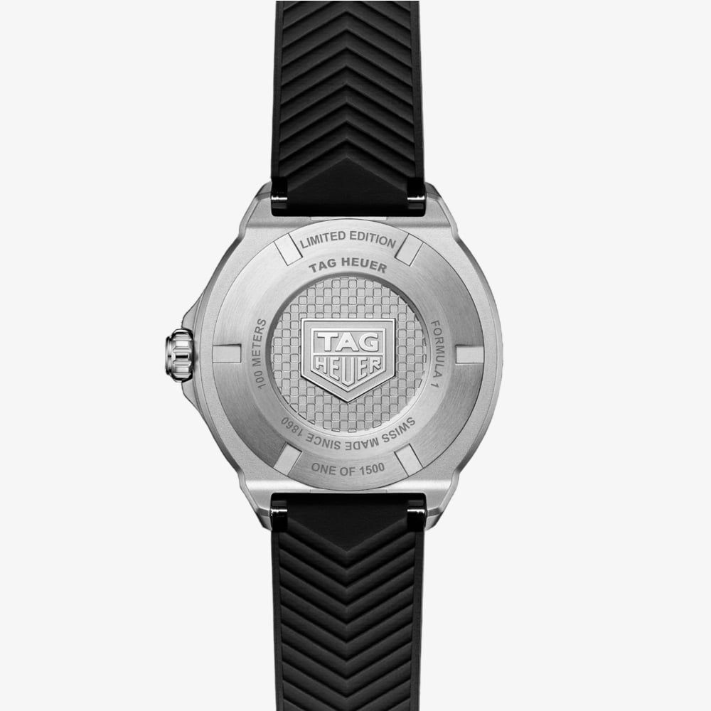 TAG Heuer WBY111A.FT8106 Mens Formula 1 Solargraph Rubber Watch ...