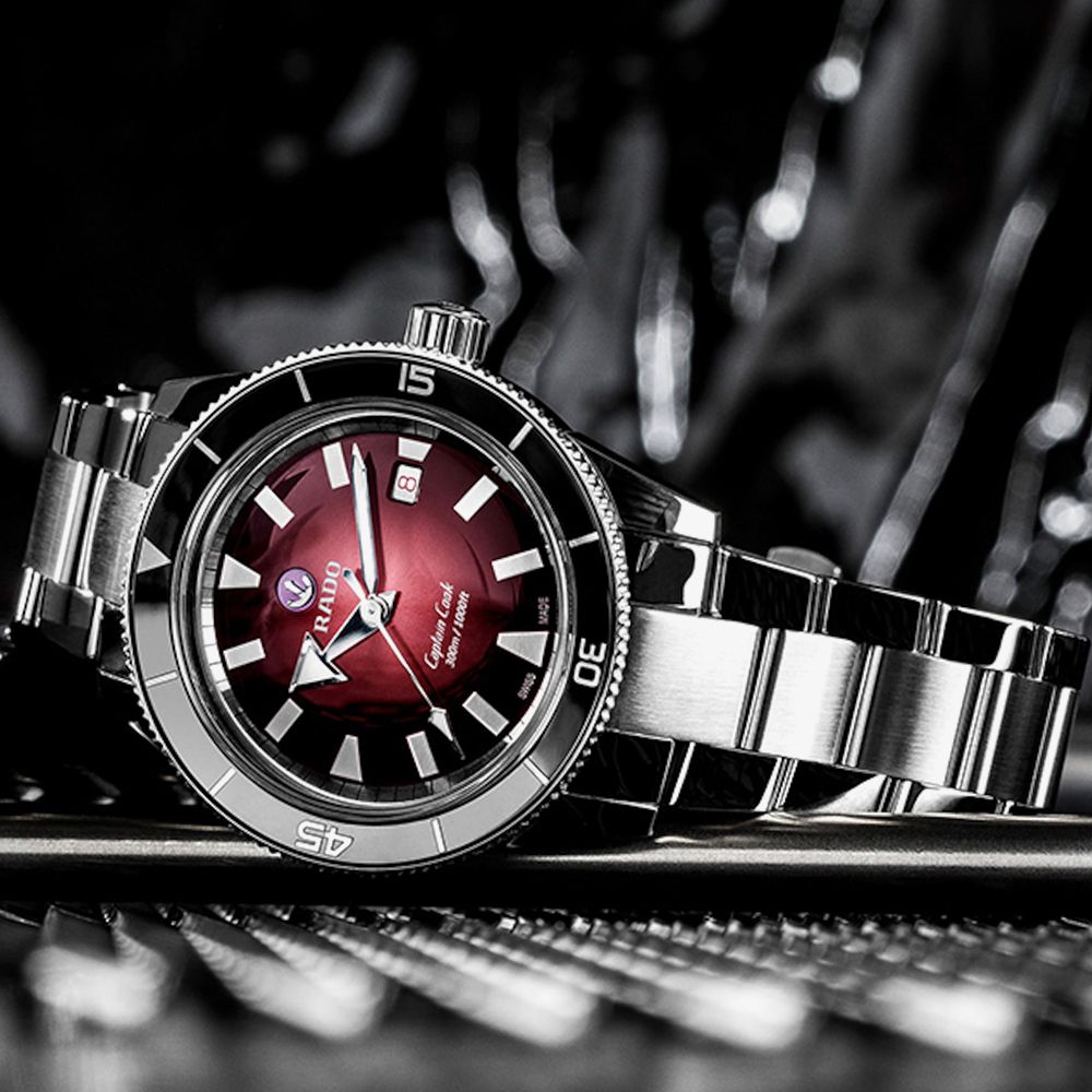 Rado R32105353 Red Dial Mens Watch - thbaker.co.uk