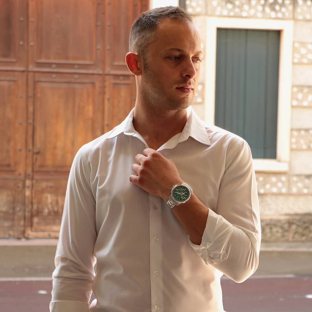 Maserati R8873621017 Chronograph Green Dial Mens Watch - thbaker.co.uk