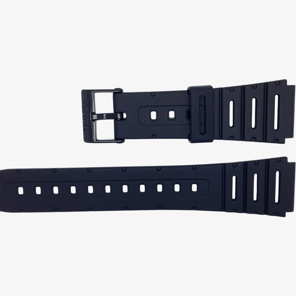 Casio 71604130 Casio Black Plastic Watch Strap - thbaker.co.uk