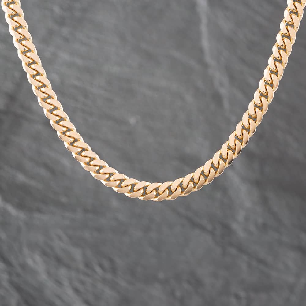 Second Hand Sterling Silver & Gold Plated 22 Inch Curb Chain 4155018 ...