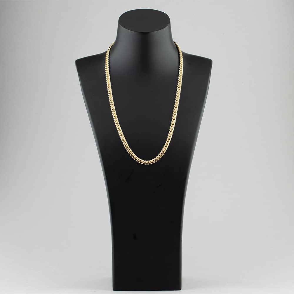 Second Hand Sterling Silver & Gold Plated 22 Inch Curb Chain 4155018 ...