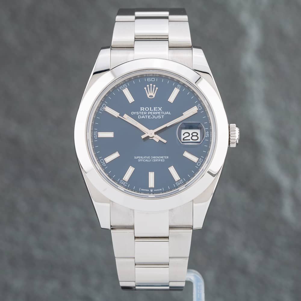 Second Hand Rolex Datejust 41 Watch 126300 - thbaker.co.uk