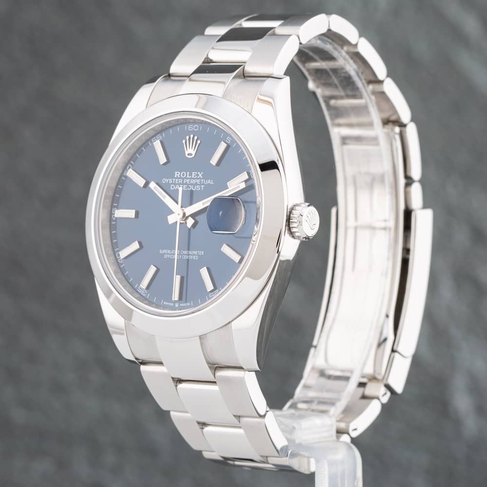 Second Hand Rolex Datejust 41 Watch 126300 - thbaker.co.uk