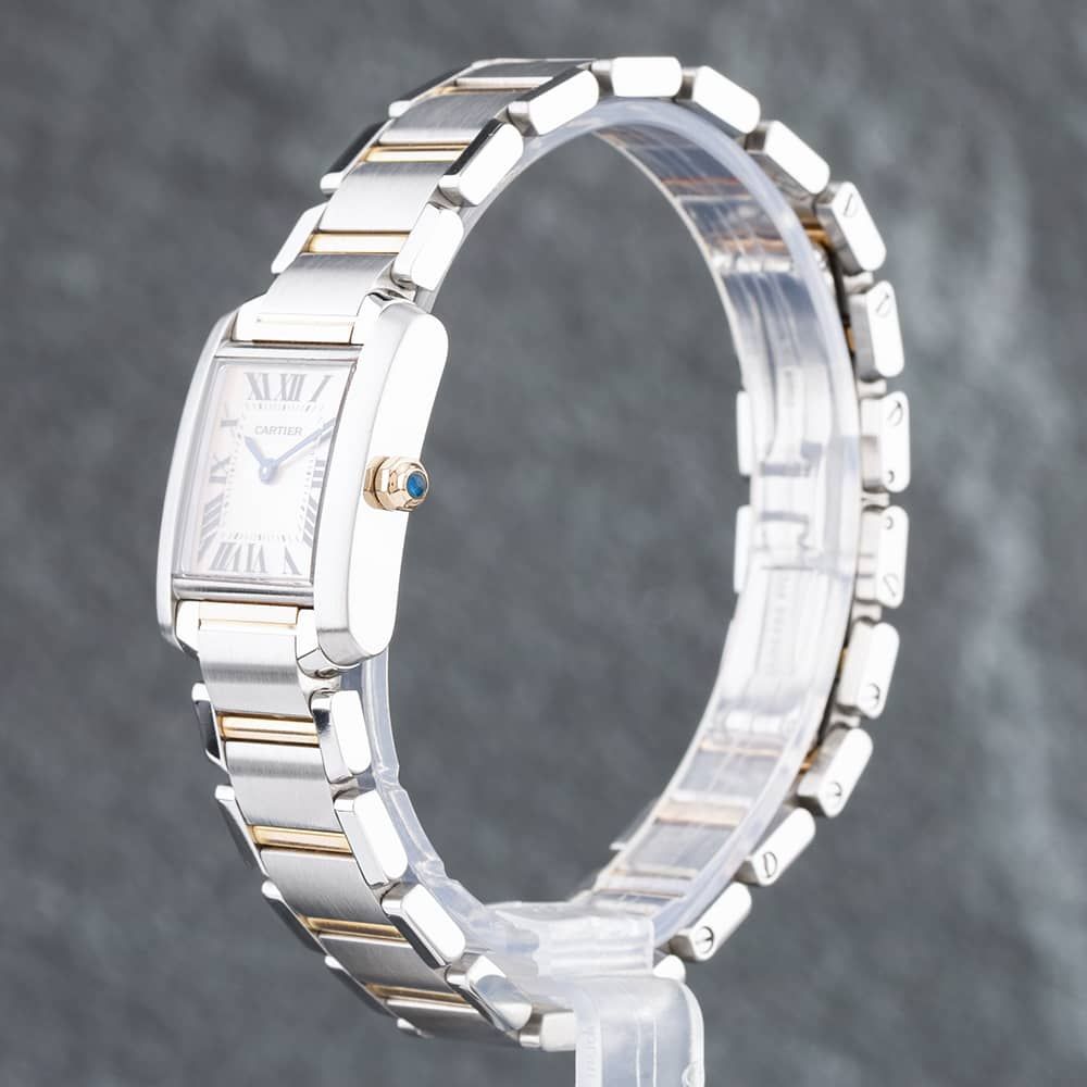 Second Hand Cartier Tank Francaise Watch 2384 - thbaker.co.uk