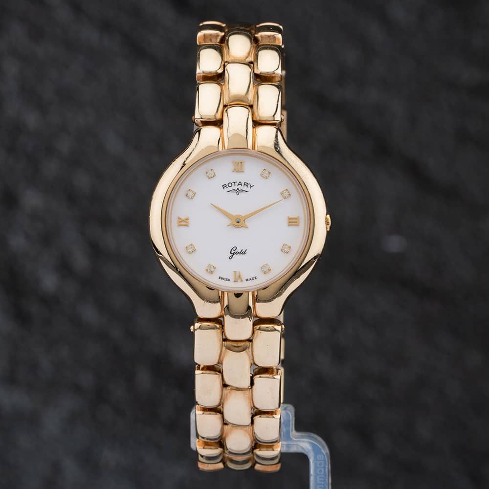 Second Hand Rotary Gold Watch - thbaker.co.uk