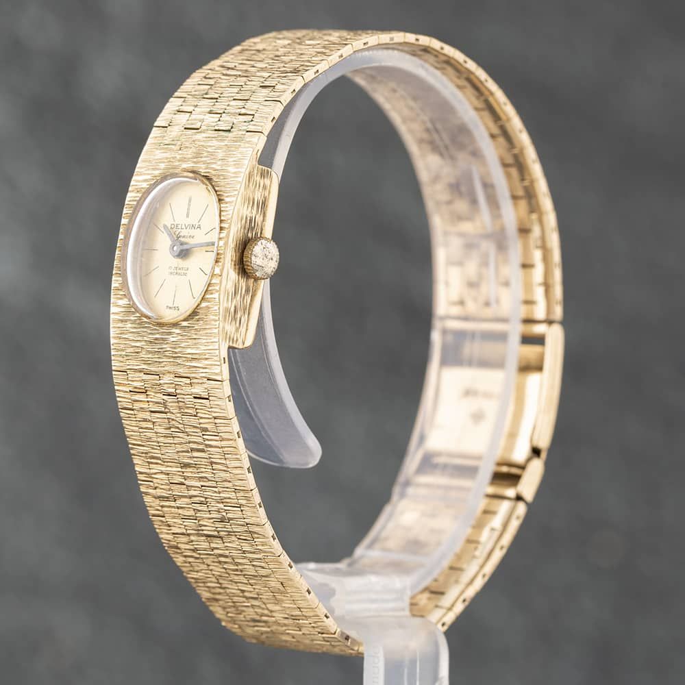 Second Hand Delvina Vintage Watch - thbaker.co.uk