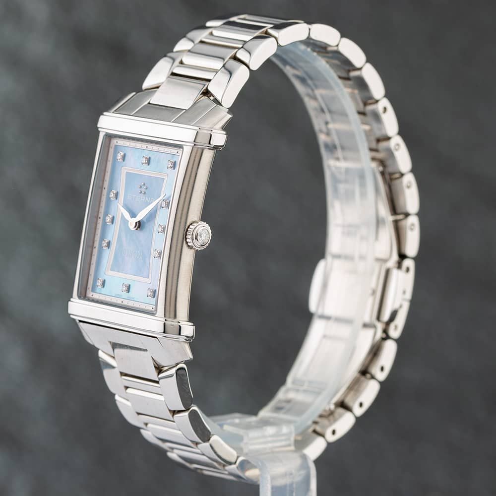 Second Hand Eterna Contessa Diamond Dot Dial Watch 2410.41 - Est. 1888 ...