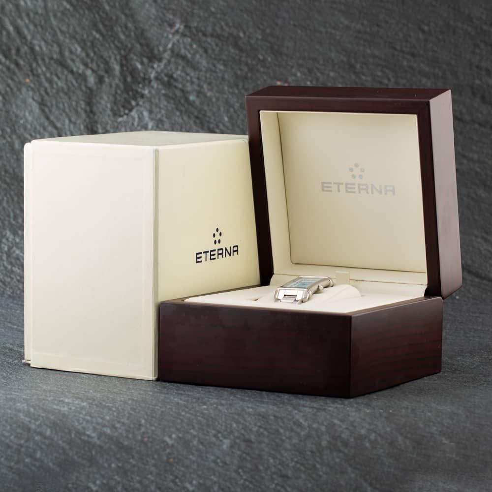 Second Hand Eterna Contessa Diamond Dot Dial Watch 2410.41 - Est. 1888 ...