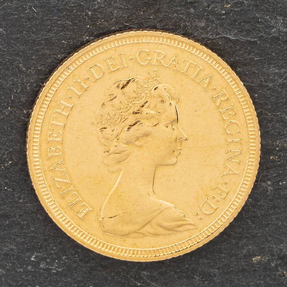 Second Hand Yellow Gold 1980 Full Sovereign Coin 47021011 - thbaker.co.uk