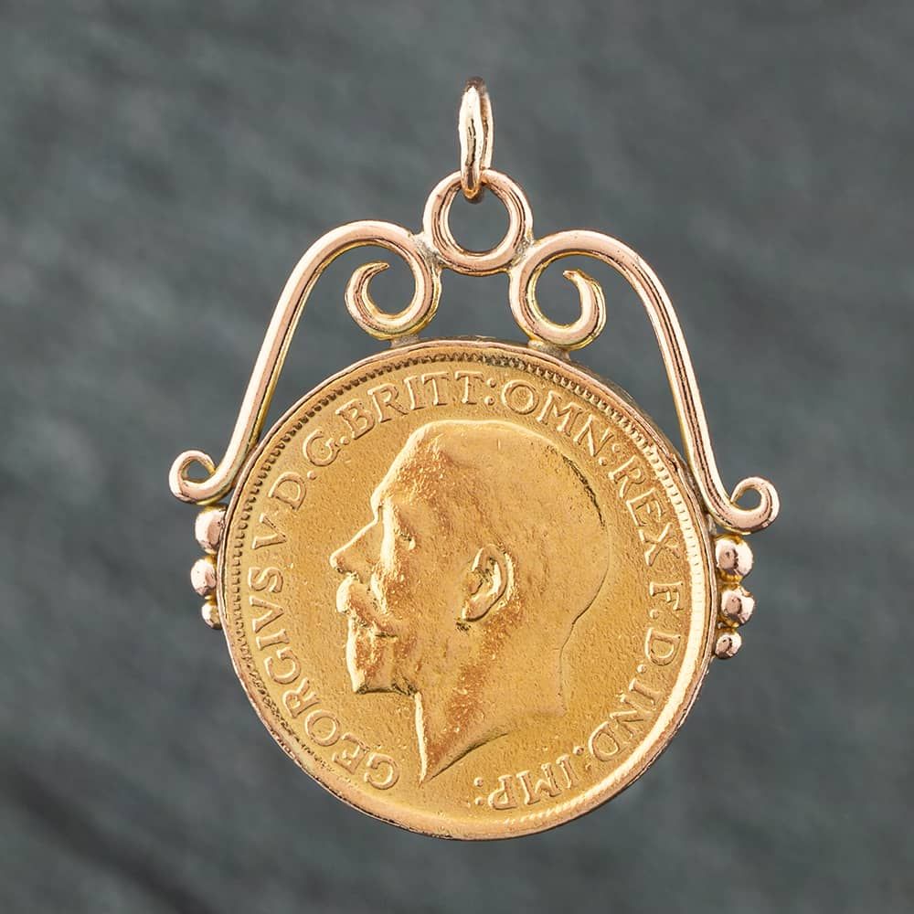 Second Hand Yellow Gold 1914 Full Sovereign Coin 47021014 - thbaker.co.uk