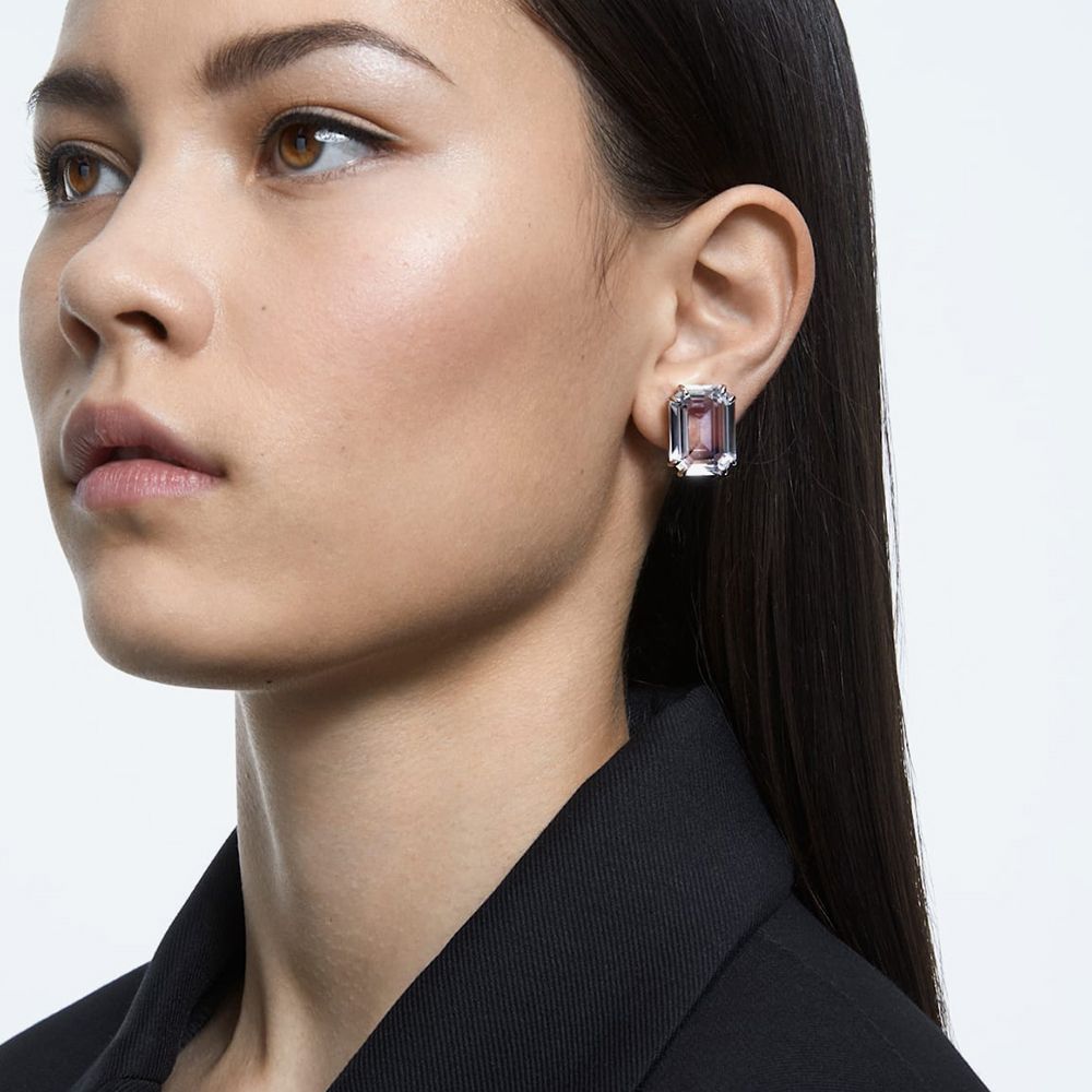 Swarovski 5600860 Ladies Mesmera Crystal Clip-On Stud Earring - thbaker ...