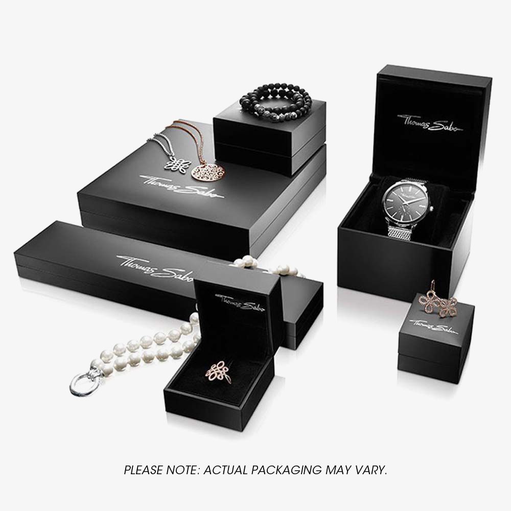 THOMAS SABO TR2070-416-14 Rose Gold Plated Stacking Ring - thbaker.co.uk