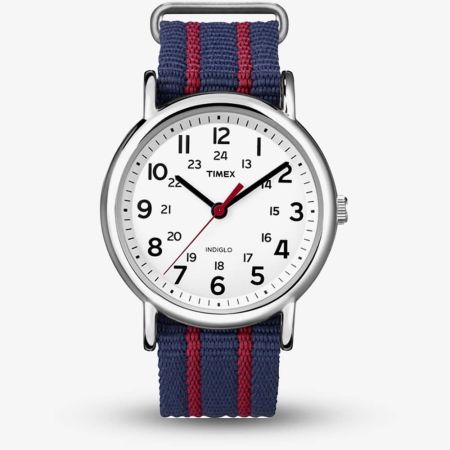 Timex T2N747 White Dial Watch - thbaker.co.uk