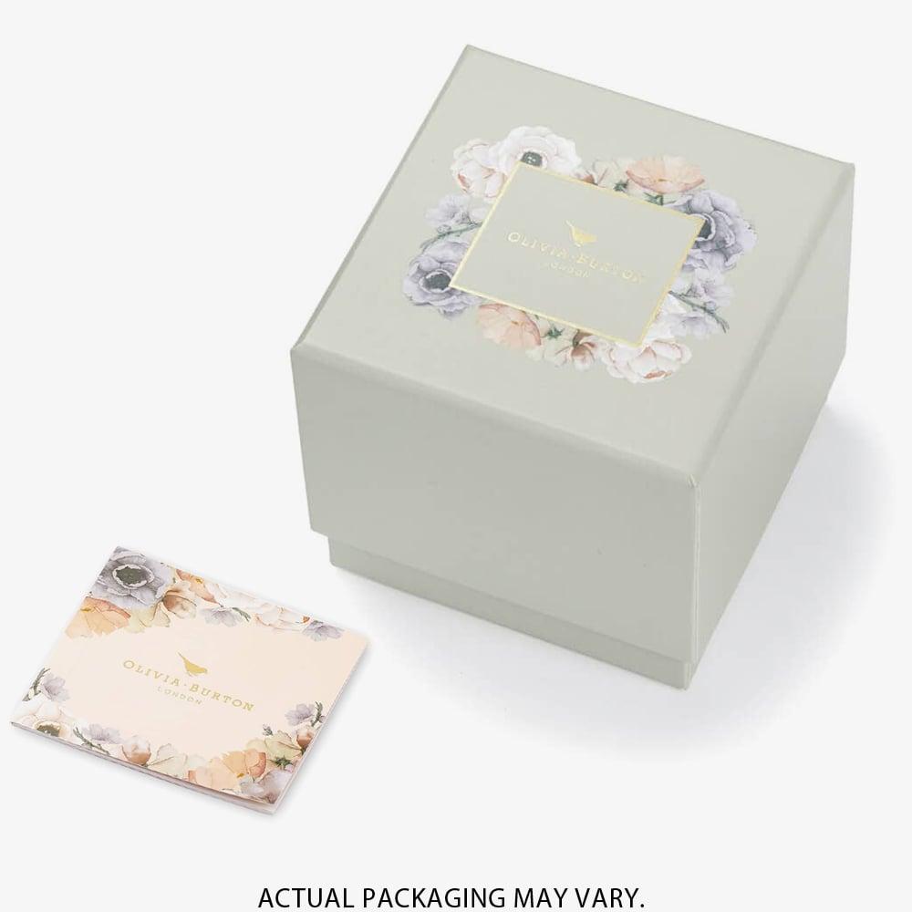 Olivia Burton Ladies Sport Luxe Multi-Function Metallic White & Two ...